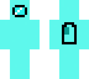 Among Us Turquoise | Minecraft Skin