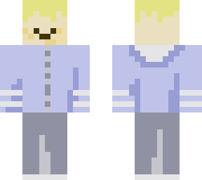 Blonde Big Head | Minecraft Skin