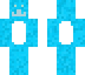 Blue fluff creature | Minecraft Skin