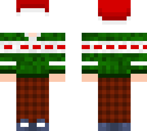 Christmas jumper template | Minecraft Skin