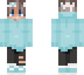 cute blue boy | Minecraft Skin