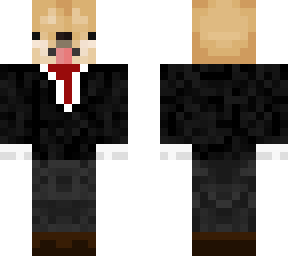Doge In A Suit (v3) | Minecraft Skin
