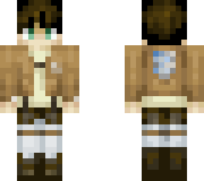 Eren Yeager Minecraft Skins