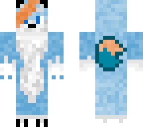 Flake The Fox Furry | Minecraft Skin