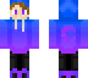 Galaxy Gradient Boy | Minecraft Skin