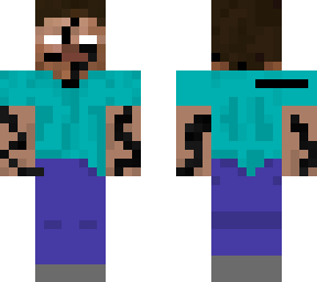 infected steve | Minecraft Skin