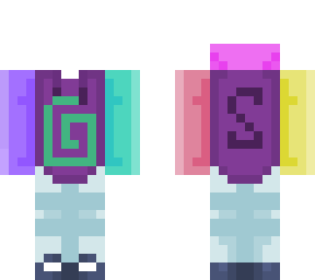 karl hoodie template | Minecraft Skin
