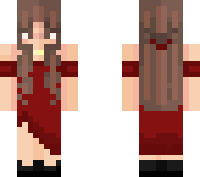 Red dress | Minecraft Skin