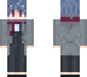 Rin Shima (Yuru camp Movie, OL clothes) | Minecraft Skin