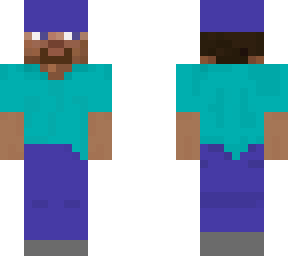 Steve wearing an awesome hat | Minecraft Skin