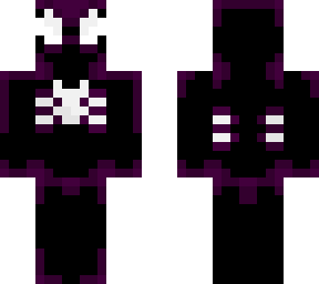 symbiote spiderman (ultimate) | Minecraft Skin