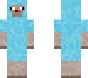 Blue Derp Sheep | Minecraft Skin
