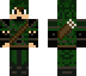 De grijze jager | Minecraft Skin