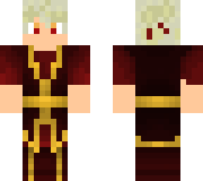 fire bender | Minecraft Skin