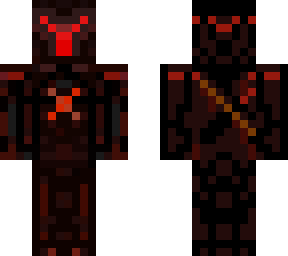 Fire Knight | Minecraft Skin