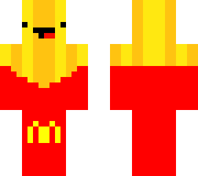 french fries | Minecraft Skins