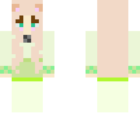 Green Aesthetic Softie | Minecraft Skin