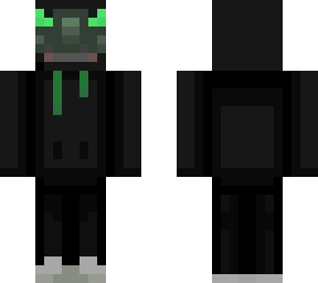 Green Demon Minecraft Skins