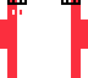 Half Red, Half White | Minecraft Skin