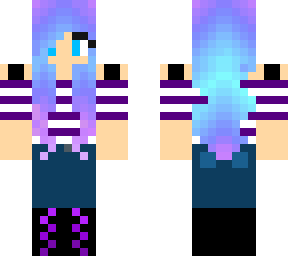 Layered Hair | Minecraft Skin