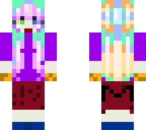 Mixed Girl Minecraft Skins