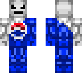 Angry pepsi | Minecraft Skin