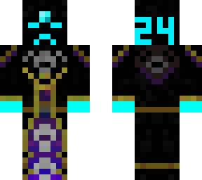 black diamonds | Minecraft Skin