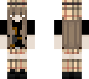 pelo marron | Minecraft Skins