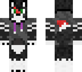 gray fox | Minecraft Skin