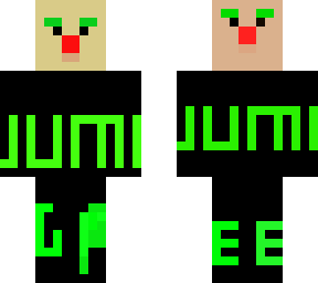 Green Jump Skin | Minecraft Skin