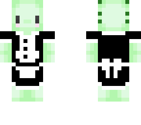maid axolotl | Minecraft Skin