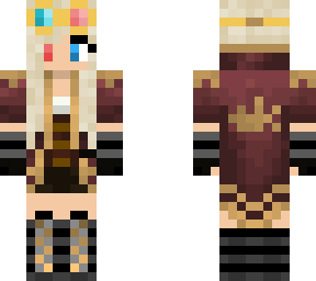 Steampunk Girl Minecraft Skins