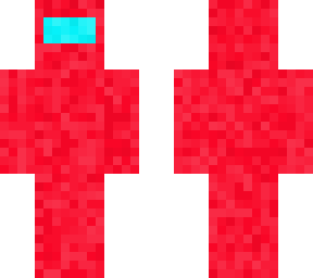 Red Crewmate | Minecraft Skin
