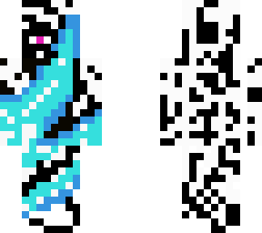 Blue Flame Entity | Minecraft Skin