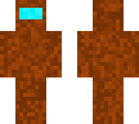 Brown Crewmate | Minecraft Skin