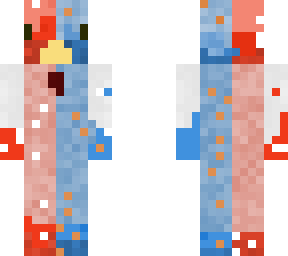croupted fluffy | Minecraft Skin