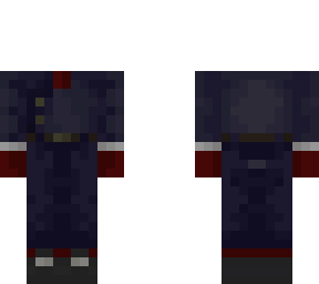 Darker Red, Blue & White Uniform | Minecraft Skin