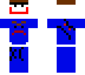 half finished angry skin | Minecraft Skin