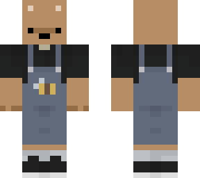 Osito con overol | Minecraft Skin