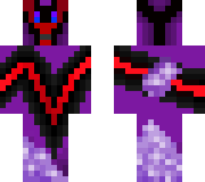 purple robot amethyst take over | Minecraft Skin