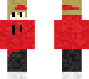 red sweater | Minecraft Skin