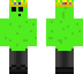 technoblade crown slime 2 | Minecraft Skin