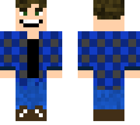 Blue Flannel | Minecraft Skin