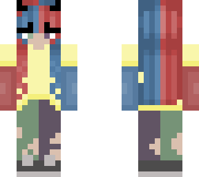 Colorblock mc skin | Minecraft Skin