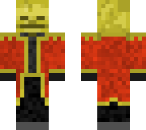 golden skeleton | Minecraft Skins