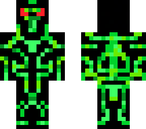 Green armor guy | Minecraft Skin