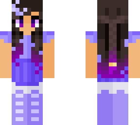 Moon girl Zara_playz | Minecraft Skin