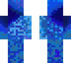 Radom skin using blue 2 | Minecraft Skin