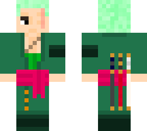Roronoa Zoro (One Piece) | Minecraft Skin