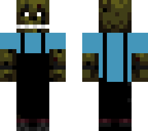 Springtrap in overalls | Minecraft Skin